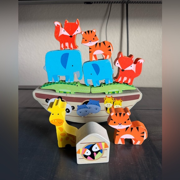 Walmart | Toys | Spark Create Imagine Play Wooden Balancing Blocks Toy ...